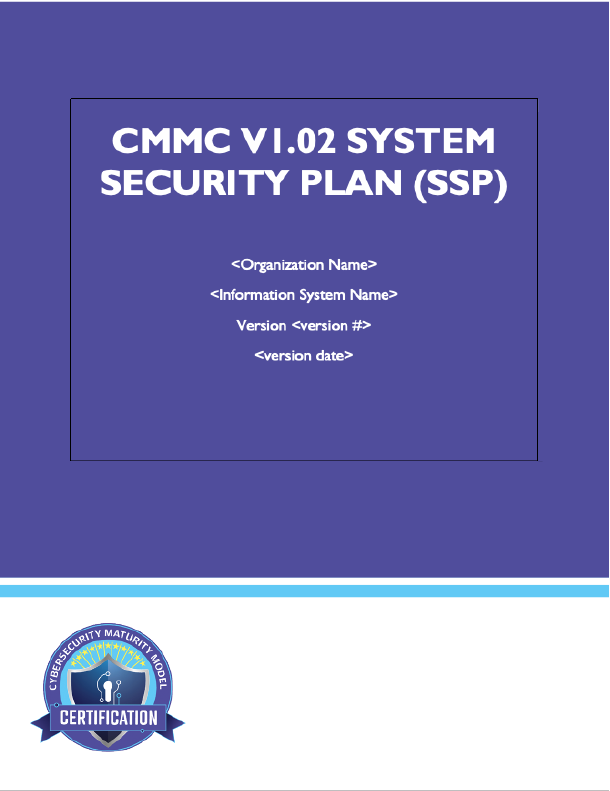 CMMC SSP Template Compliance Assessment Platform ComplyUp